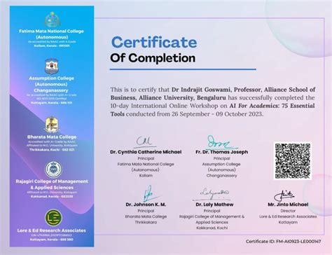 Indrajit Goswami On Linkedin Allianceuniversity Ai Generativeai Academics Research