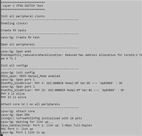 LP AM Enet Layer CPSW SWITCH Example Is Missing Interrupts Arm Based Microcontrollers