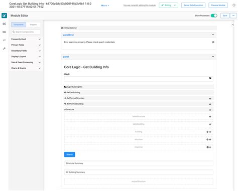 Corelogic Get Building Info Template