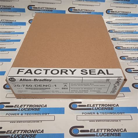 Elettronica Lucense Allen Bradley 20 750 Denc 1 Dual Incremental Encoder Module Rockwell