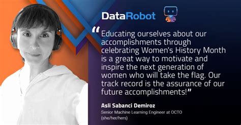 Datarobot On Linkedin Womenshistorymonth