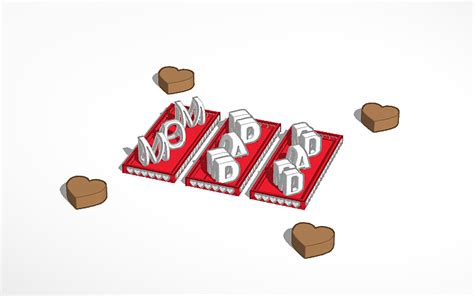 3d Design Valentines Illusion Tinkercad