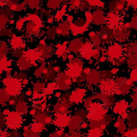 Seamless Blood Pattern Background Blood Spatter Blotch Background