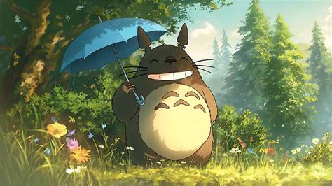 Totoro Smile Wallpaper