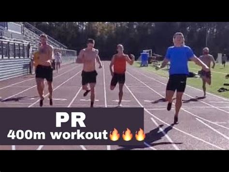 The Greatest Track Workout To Run A Faster M Dash YouTube