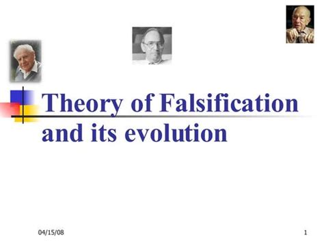 Philosophy Of Science Falsification Theory Karl Popper Pptx