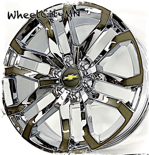 Chrome Wheels For Trucks 20 Chrome Chevy Silverado 1500 Oe Replica