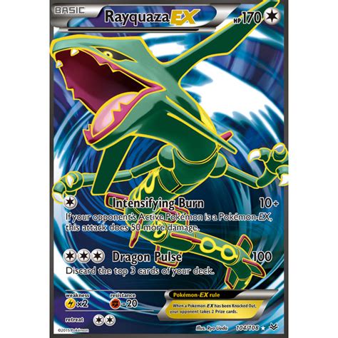 Rayquaza Ex Pokemon Tcg Xy Roaring Skies Mega M Rayquaza Ex