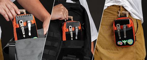 Viperade Ve26 Edc Pouch Klein Werkzeugtasche Für Taschenwerkzeuge Und Multitools Edc Tasche