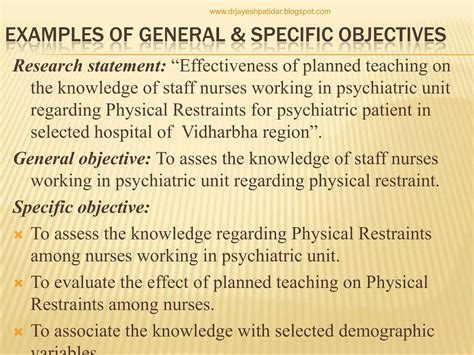 Writing Research Objectives Ppsx