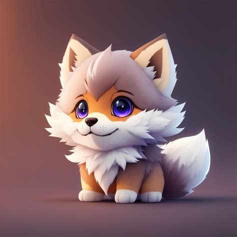 Cute Anime Wolf