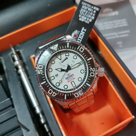 Orient Pro Saturation Dive Watch Osd With Power Reserve And Sapphire