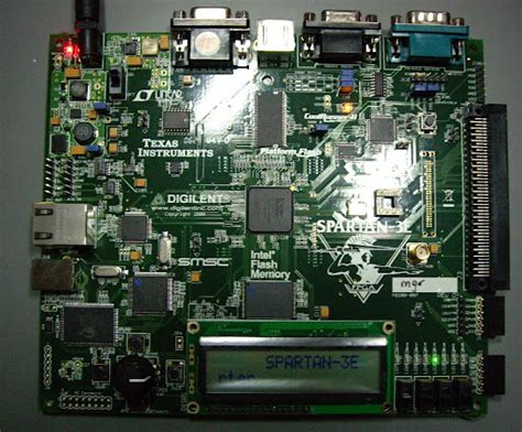 About Electronic Spartan 3e Fpga Board Tutoriels