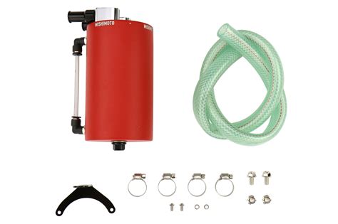 Mishimoto Oil Catch Can Large Red Universal Ftspeed