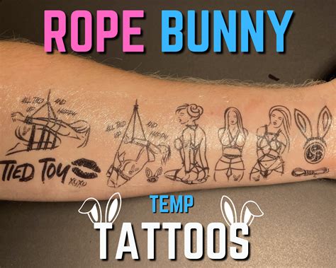 Rope Bunny Tattoos Bdsm Tattoos Bondage Tattoos Shibari Rope Sub Tied