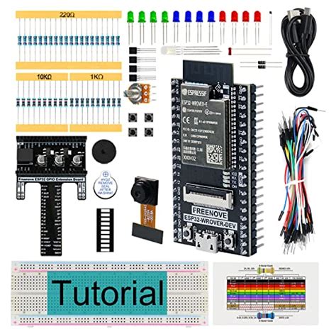 freenove kit de démarrage basique pour esp32 wrover inclus