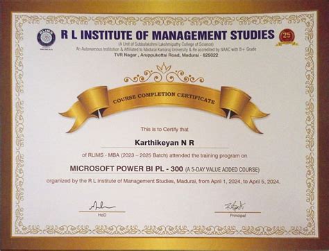 Karthikeyan N R On Linkedin Powerbi