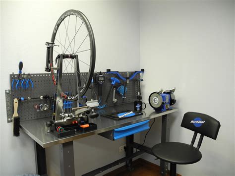 Organize Your Garage With A Diy Workbench And Bike Wheel Storage
