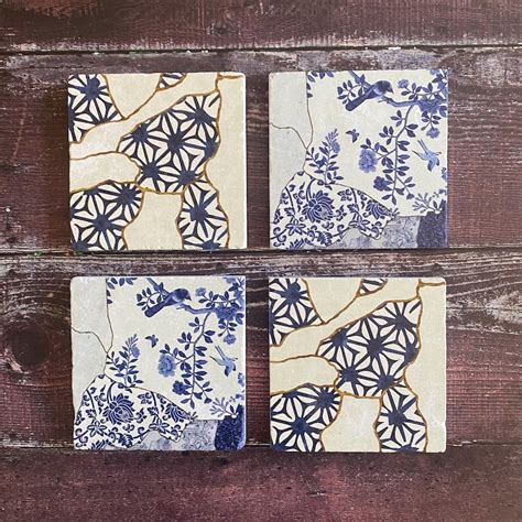 Kintsugi Coaster Etsy
