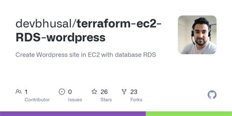 Github Devbhusalterraform Ec2 Rds Wordpress Create Wordpress Site In Ec2 With Database Rds