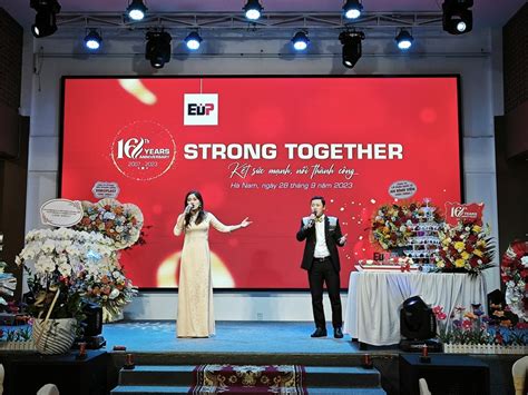 EuP Celebrated The Th Anniversary