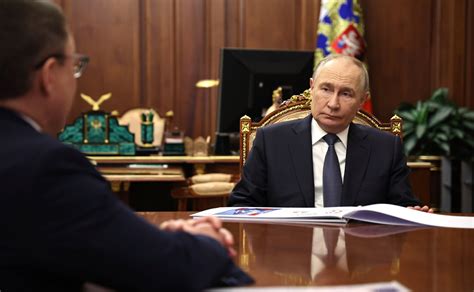 Meeting With Secretary Of The General Council Of The United Russia