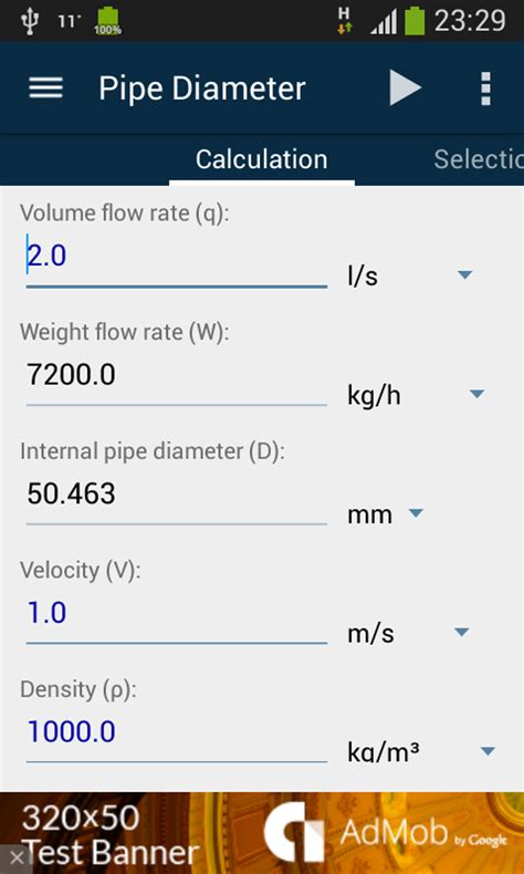 Pipe Diameter Calculator Apk For Android Download