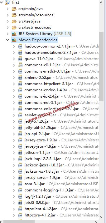 hadoop maven pom xml文件的配置 hadoop common pom csdn博客
