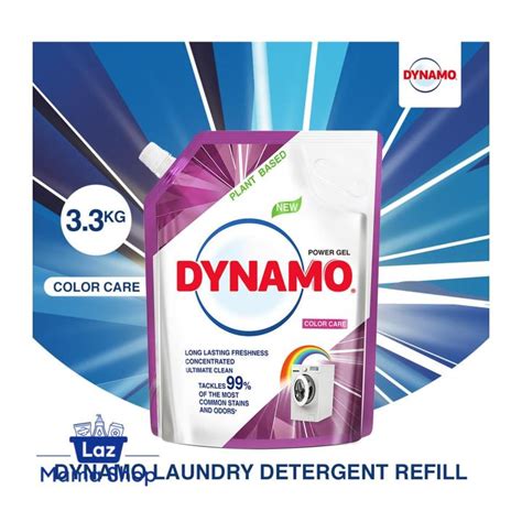 Dynamo Laundry Liquid Detergent Refill Pack 33kg Color Care Lazada