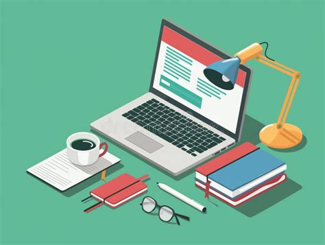 E Learning Education Internet Lessons And Online Webinar Education Internet Technology Stock