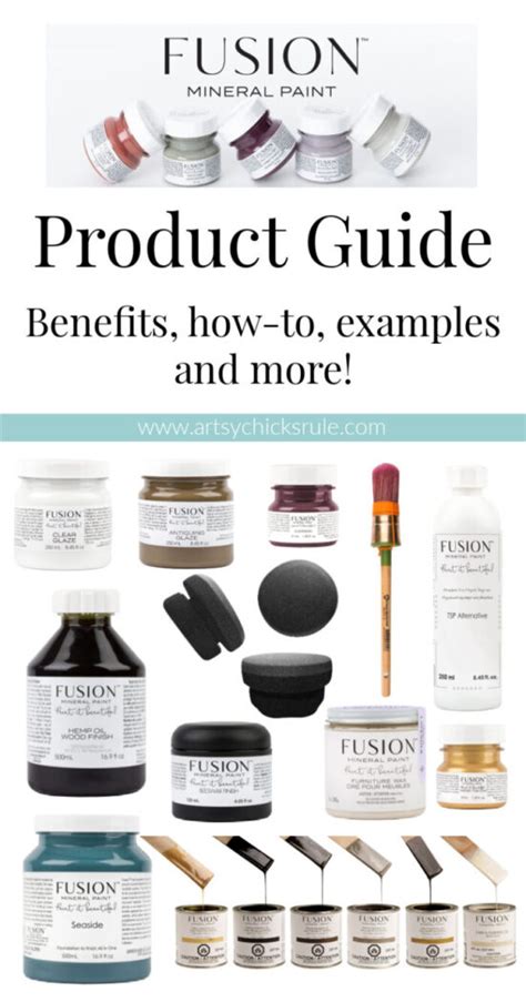 All Things Fusion Product Guide Artsy Chicks Rule®