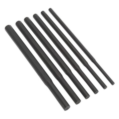 Parallel Pin Punch Set 6pc Heavy Duty Metric Mdtools