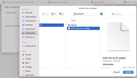 teams toolkit with spfx