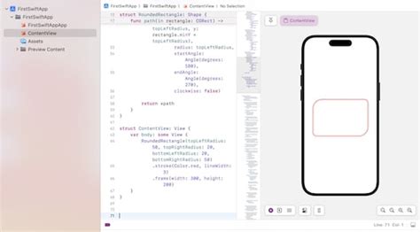 Swiftui Drawing Rounded Rectangle