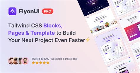 Tailwind Css Blocks Free And Pro Flyonui