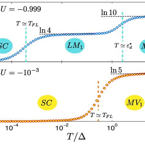 Temperature Dependence Of Impurity Contribution To The Entropy Download Scientific Diagram