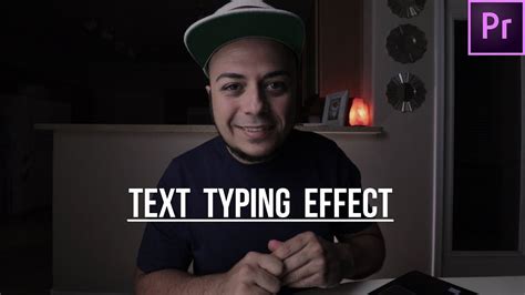 Text Typing Effect In Adobe Premiere Pro Cc 2018 Tutorial Youtube