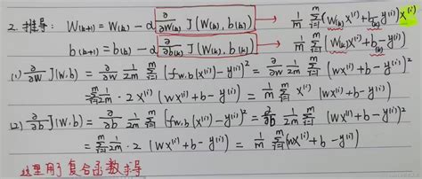 机器学习（12） 梯度下降（含手写公式、推导过程和手写例题）梯度下降法求解最小值手写题 Csdn博客