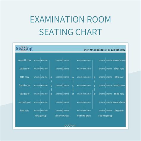 Optimizing Exam Seat Arrangements For Efficient School Examination