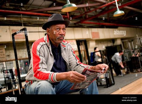 Morgan Freeman Million Dollar Baby Stock Photo Alamy