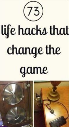 Life Hacks That Change The Game Useful Life Hacks Life Hacks Hacks