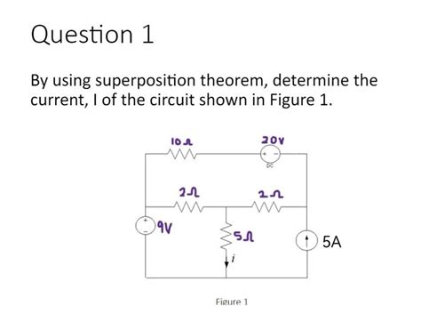 solved by using superposition theorem determine the