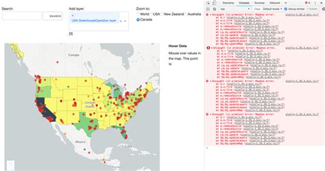 Local Geojson File On Mapbox Cause Console Error Dash Python Plotly