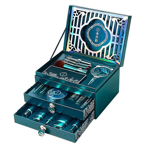 중국 스타일 청하 라임 메이크업 스킨 케어 세트 립스틱 컨실러 에센스 마스크 발렌타인 데이 선물 박스 메이크업 업 세트 18 피스 신제품 Aliexpress