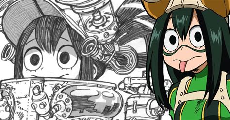 My Hero Academia Criador Compartilha Esboço De Tsuyu Em Traje De