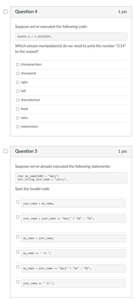 Solved Suppose We Ve Executed The Following Code Double Chegg