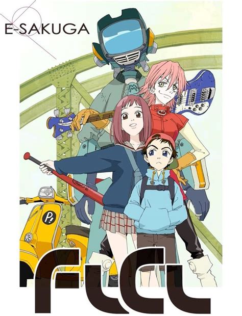 Fooly Cooly Flcl Manga Covers Anime Films