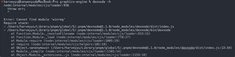 Error Cannot Find Module Winreg Issue Microsoft Deoptexplorer Vscode GitHub