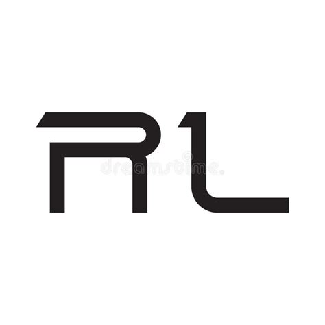 Rl Initial Letter Vector Logo Icon Stock Vector Illustration Of Abstract Consulting 207958446