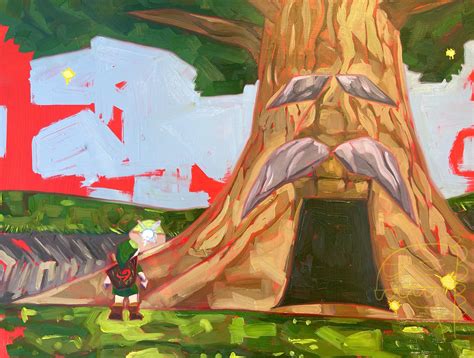 Oot The Adventure Begins Oil On Panel By James Overstreet Oc 2021 Rzelda